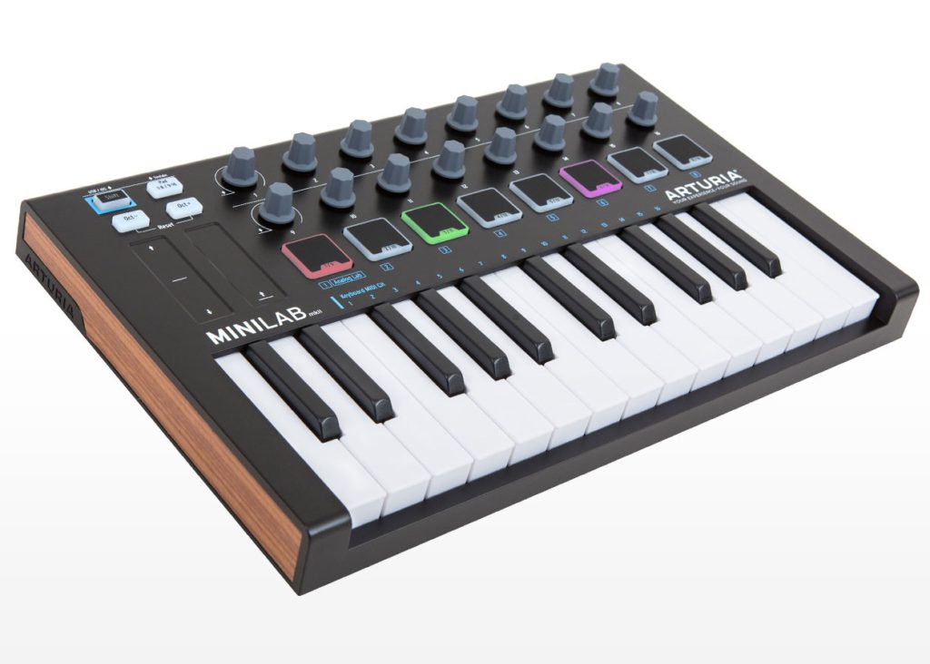 Arturia MiniLab Mk II Midi Keyboard Controller – Black - Hout Bay Sales